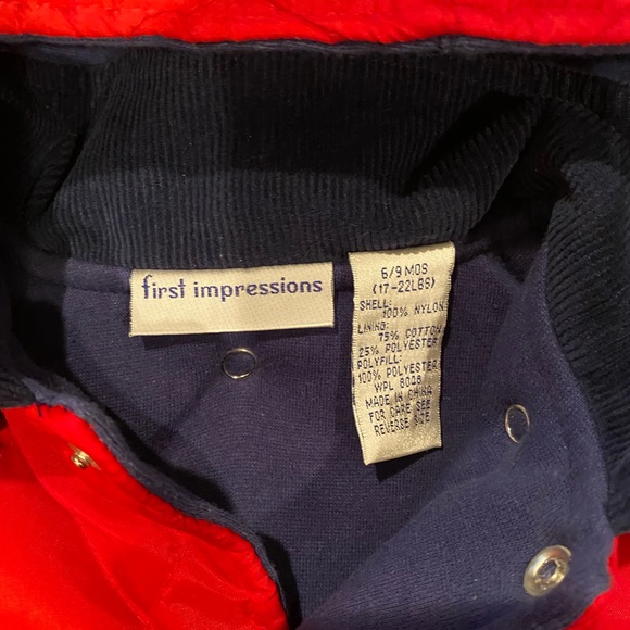 First Impressions | Jackets & Coats | First Impressions Quilted Jacket ...